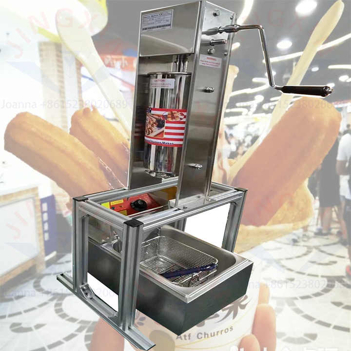 3L/5L/12L Churros Maker Machine Latin Fruit Making Machine with Fryer ...