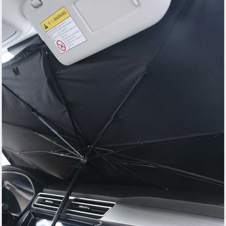 Custom Car Sunshades - Foldable UV Blocking 190T Umbrella
