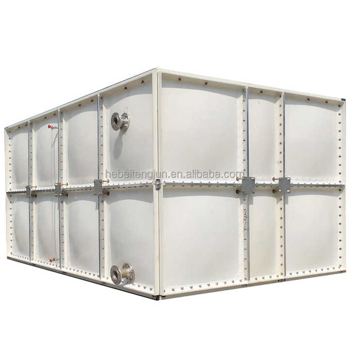 GRP Modular Panel FRP Water Tank for SMC Rectangular Storage