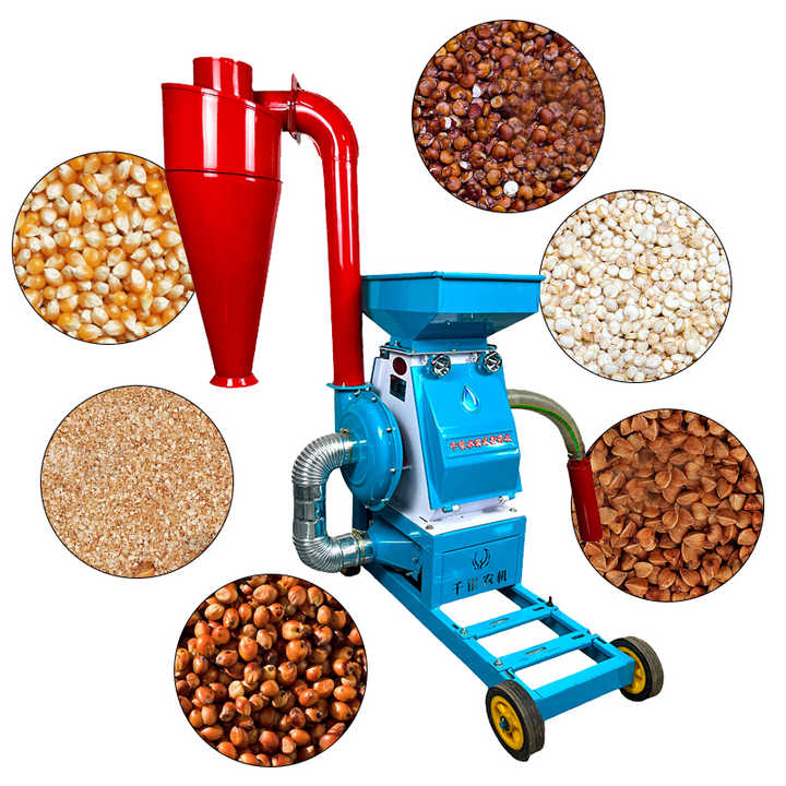 Corn Grinding Machine Grain Milling Grinder Maize Hammer Mill Forage ...