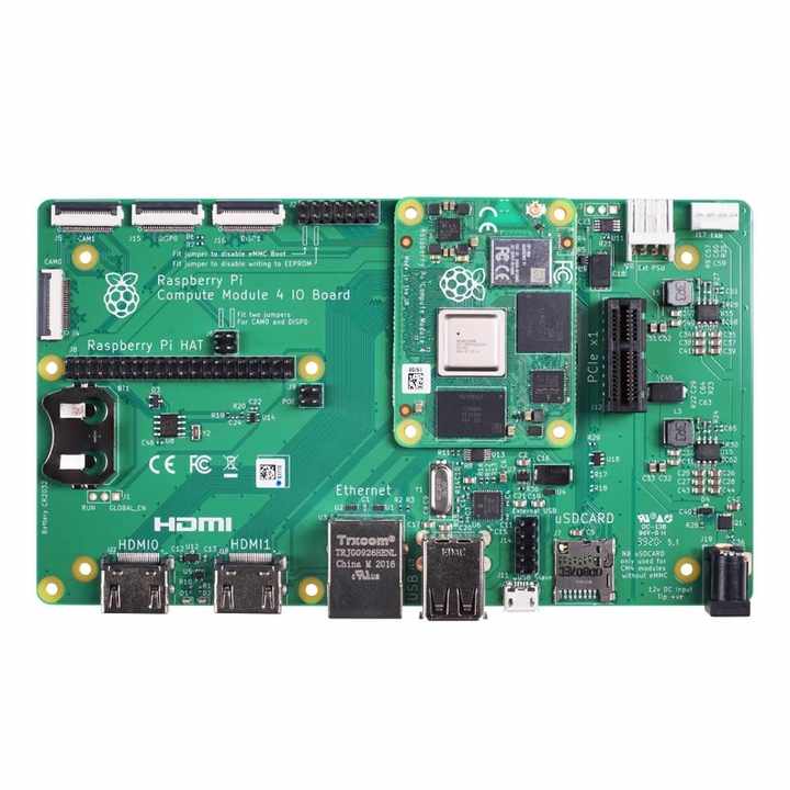 Raspberry Pi Computer Module 4 IO Board Development Platform Reference ...