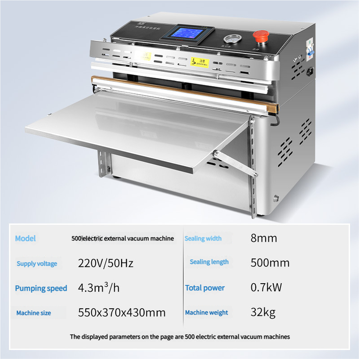 Automatic Industrial Commercial Food Vacuum Sealing Machine External ...