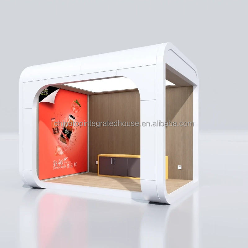 Hot Sale Steel Apple Cabins-Modern Design for Showrooms Shops Private ...