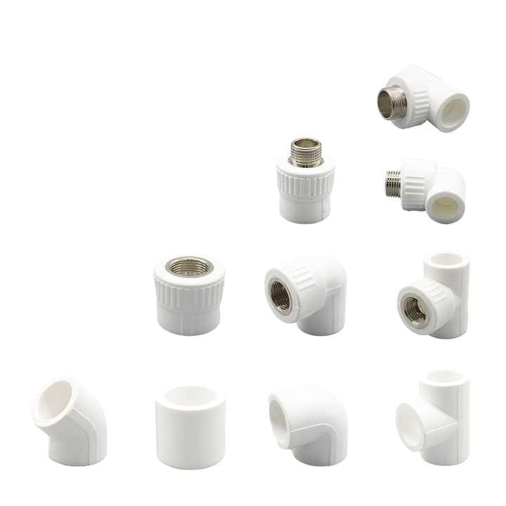 Smooth PPR Plastic Pipe Fittings Coupling with Female or External ...