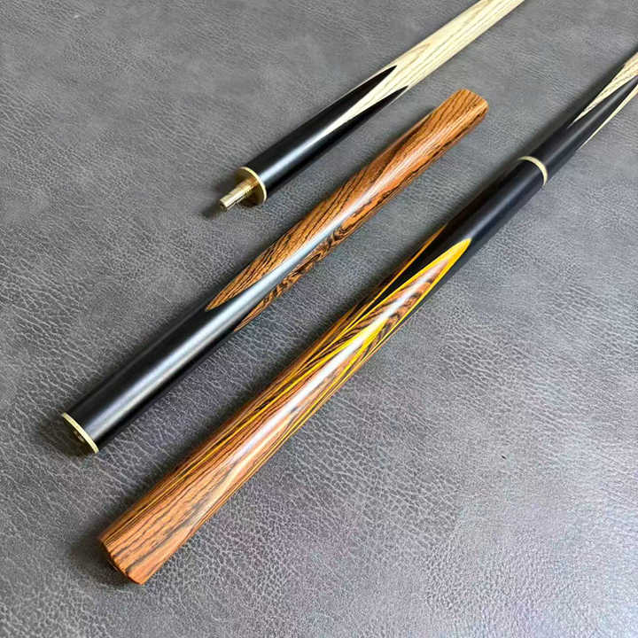 3 / 4 Jointed Wood Core Pool Cue Shaft Ash Wood One Piece Pool Billiard ...