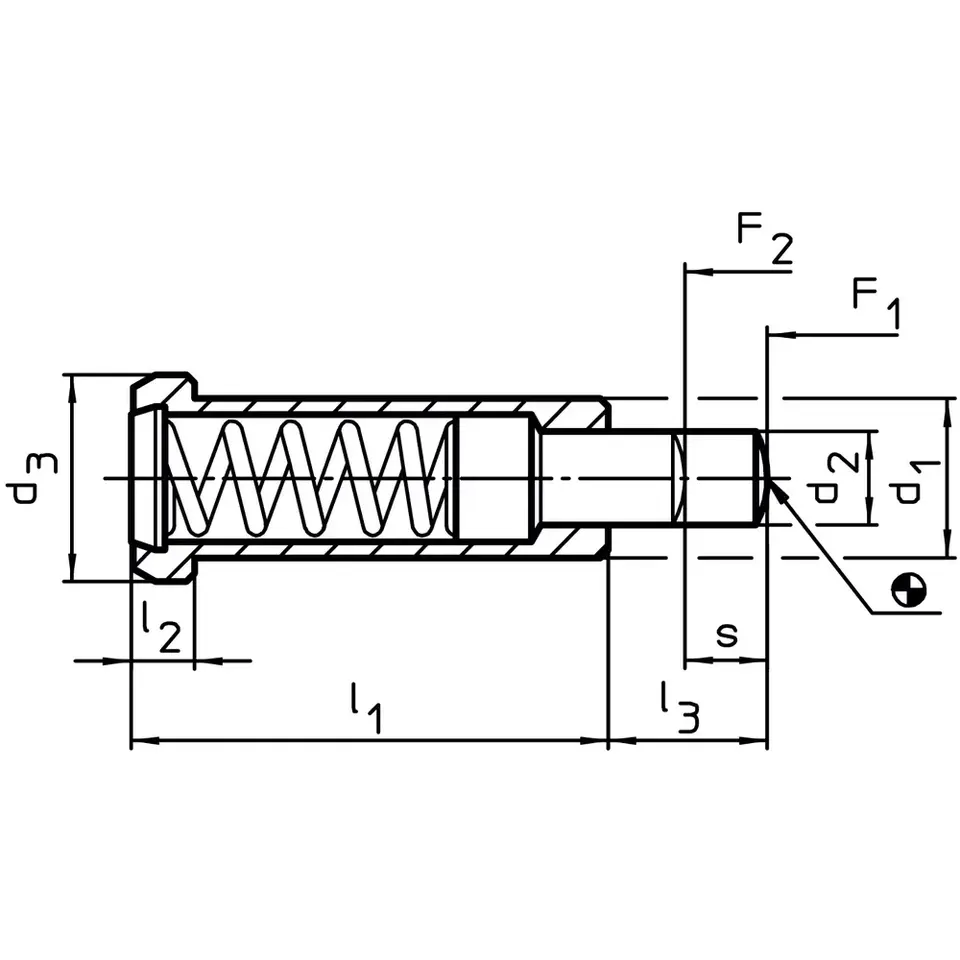 Spring-loaded pressure pieces smooth design EH 22070 – application in ...