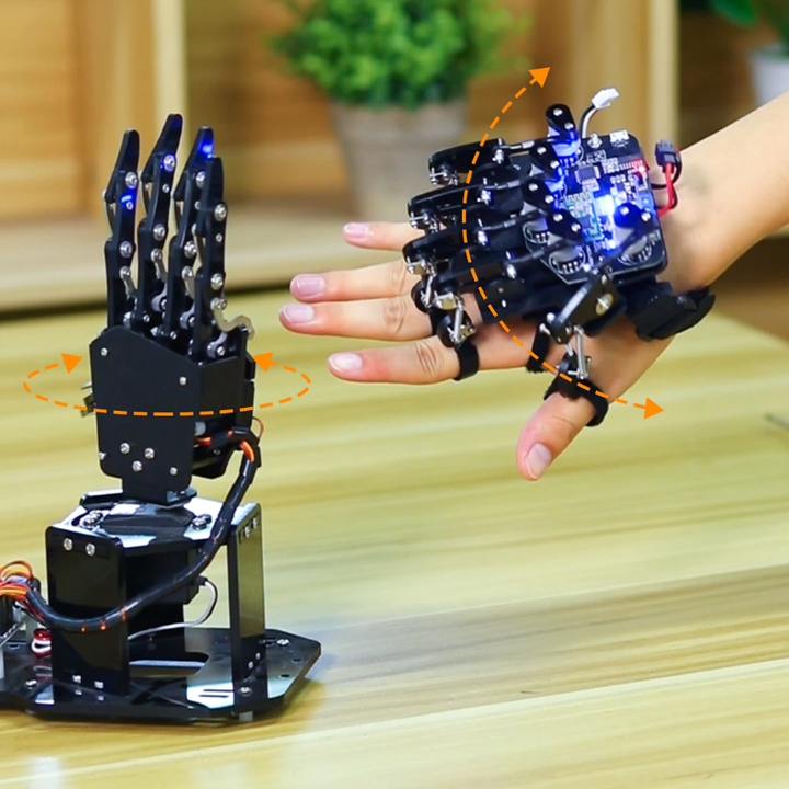 Programmable Wireless Hand Servo Controller for Robots