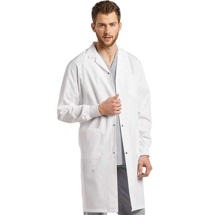 White Doctor Medical Coat - Sanxia Labcoats for Hospitals