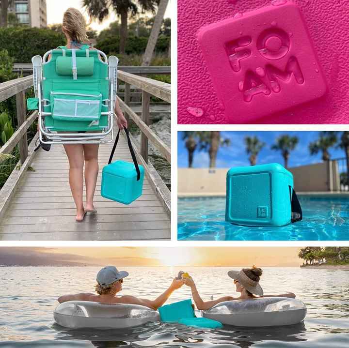 New Cooler Carrying Case: Outdoor Indoor Storage Drink Cooler Box ...