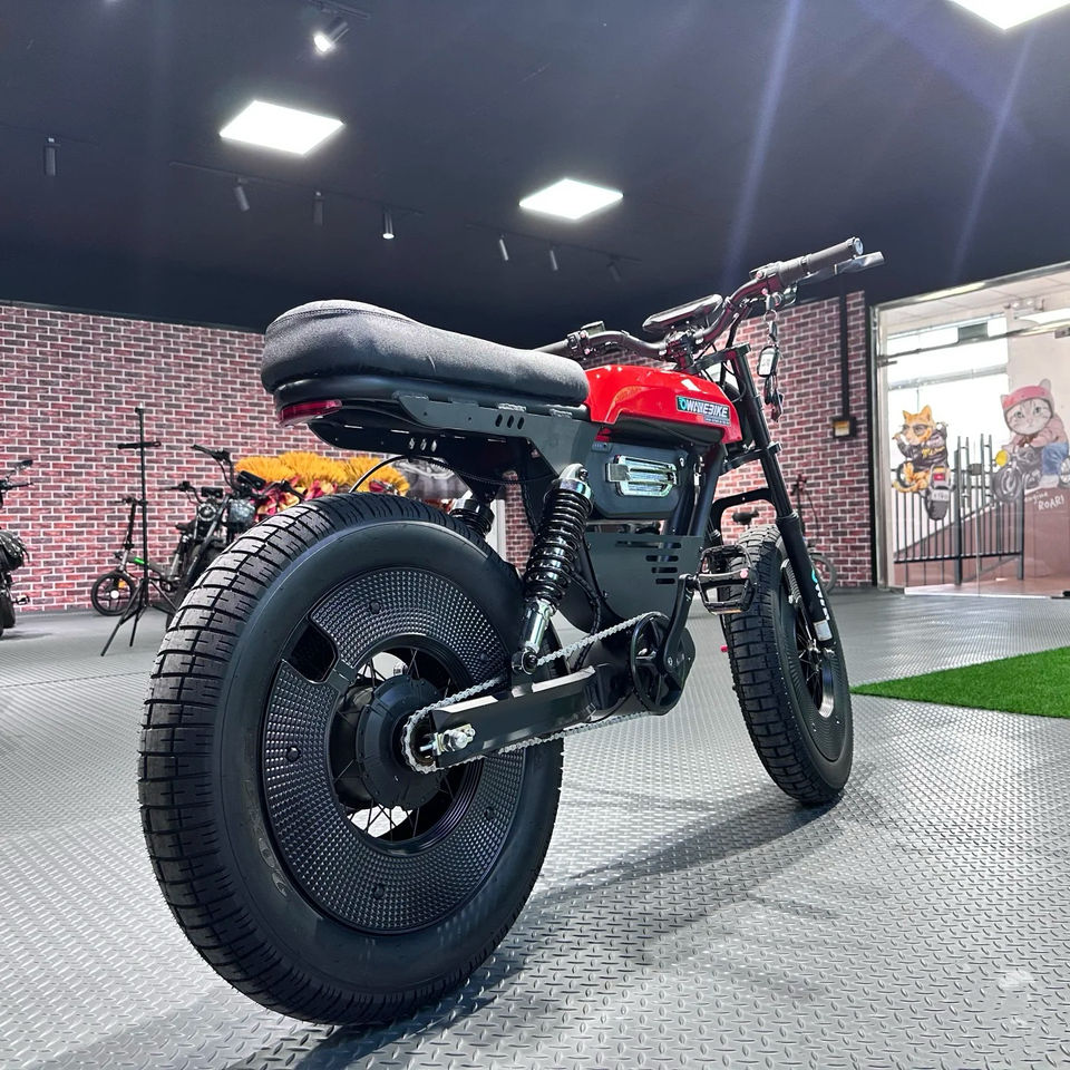 High Performance Electric Bike - Black Warrior 60V 45AH