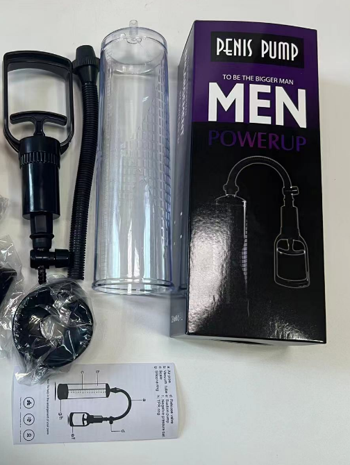 Soft Adult Male Masturbation Penis Pump Enhancer - Sex Toy