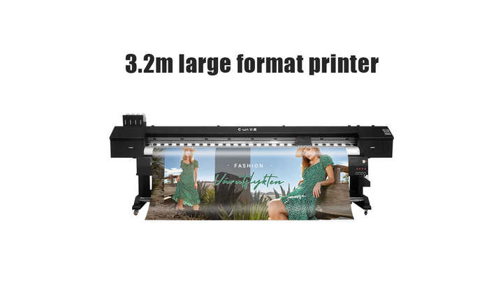 3.2M Large Format Eco Solvent Printer Higher Rate Supplier Eco Solvent ...