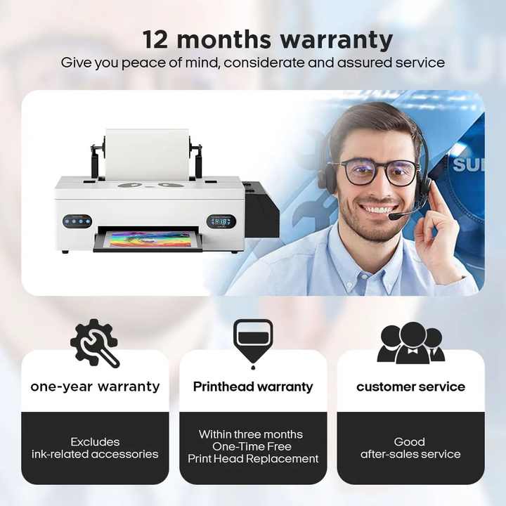 Impresora DTF Printer Printing Machine Procolored DTF Printer L1800 ...