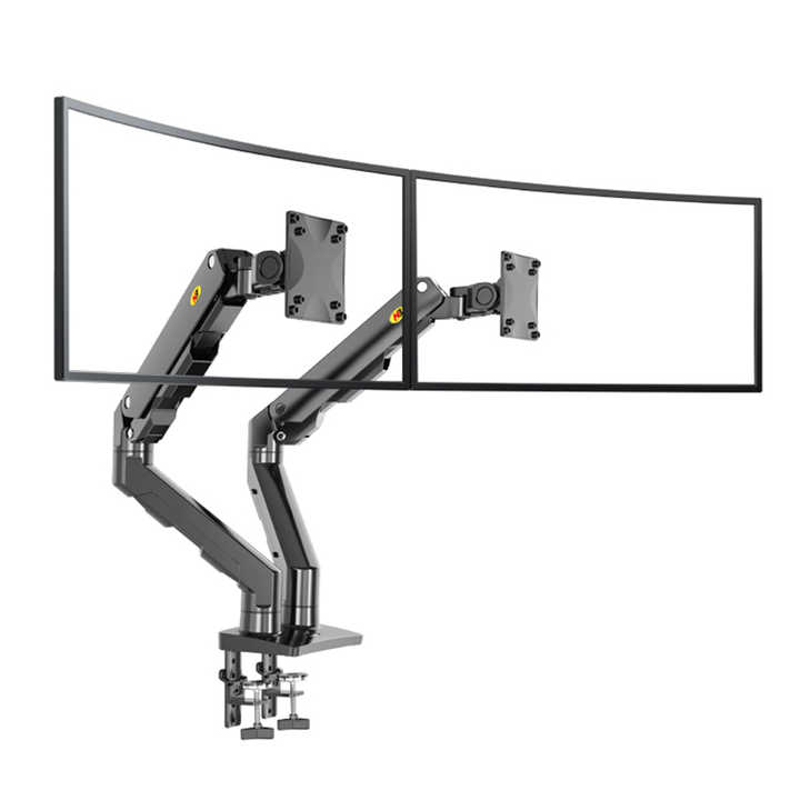North Bayou NB Monitor Mount G55 - Ergonomic Dual Monitor Stand