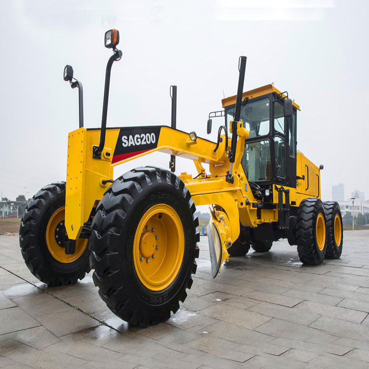 200HP Robust and Versatile Motor Grader SAG200 with Optional Ripper for ...