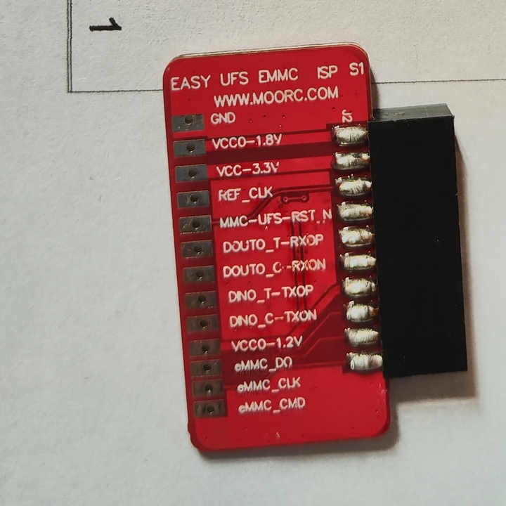 2024 versión Original Icfriend Moorc UFS 4 en 1 enchufe K1 EQUIPO DE LA ...