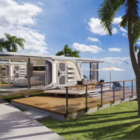 WE Wooden Sleeping Pod Hotel Capsule Bed - Modern & Eco-friendly