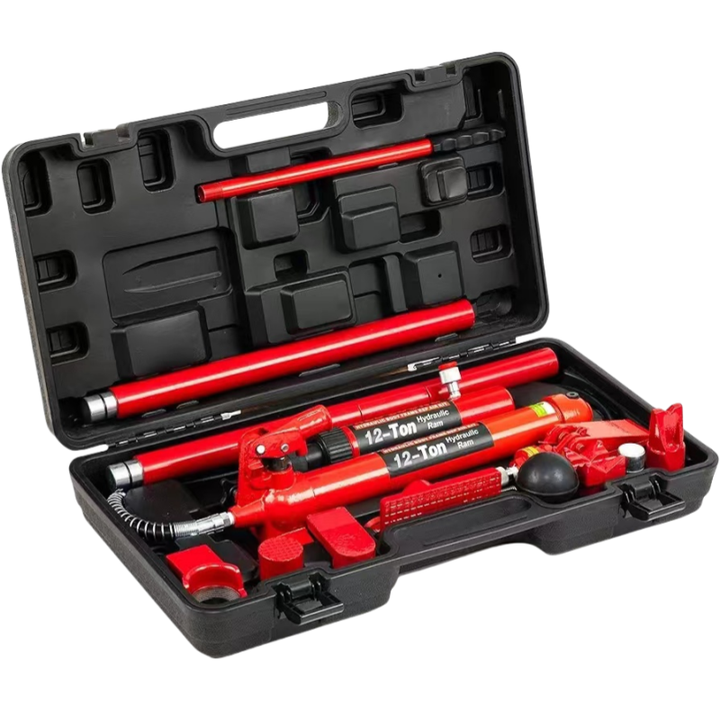 12Ton Steel Hydraulic Porta Power Jack Car Body Frame Jack Repair Kit ...
