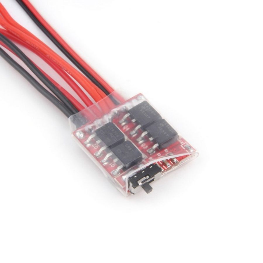 RC ESC 10A 20A Bustophedon ESC Brushed Speed Controller for RC Car ...