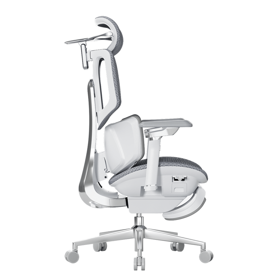 Smart Ergonomic Office Chair Fully Automated Lumbar Tracking 4D ...