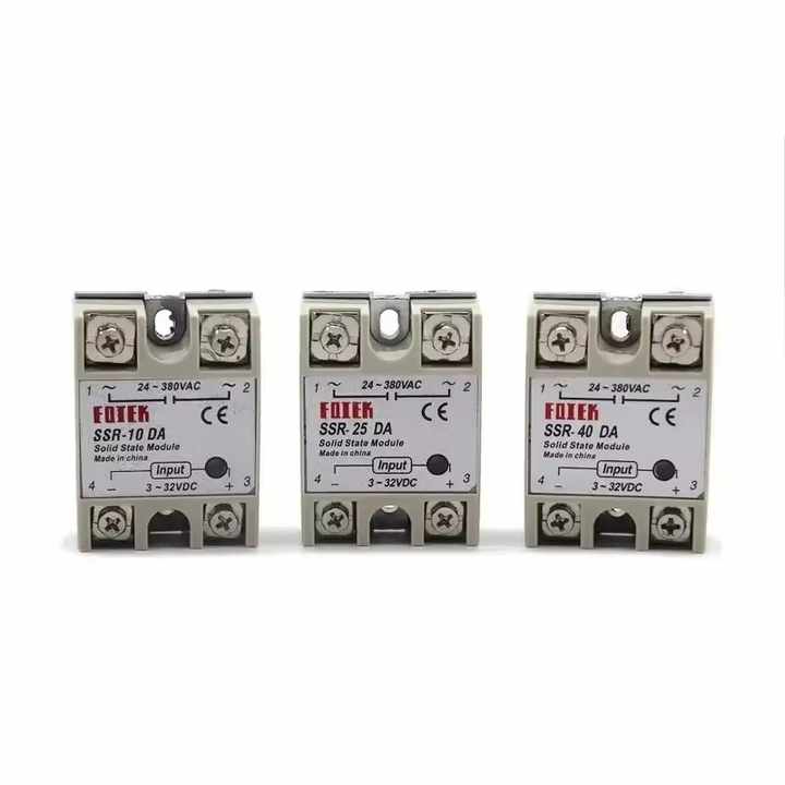 Solid State Relay Single Phase SSR-25DA SSR-40DA SSR-40AA SSR-40DD SSR 10/25/40/60/80/100A DD DA ...