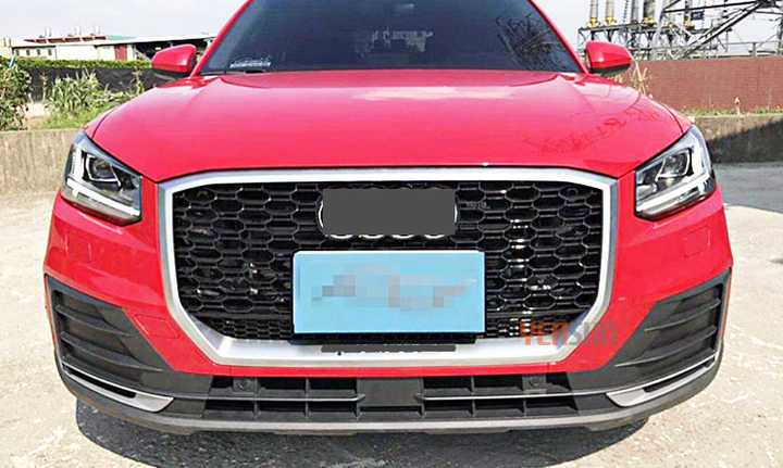 Gloss Black Front Grille RSQ2 Grille for Q2 for Audi Q2 2018 2019 2020 ...