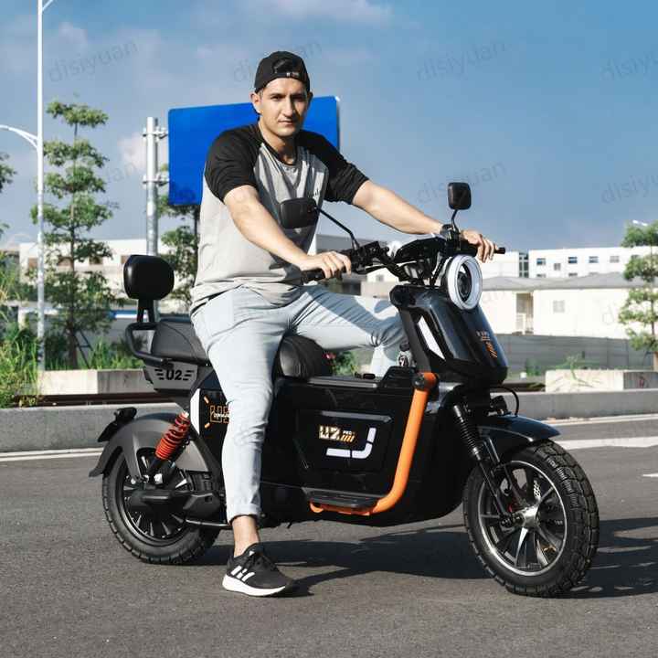 Disiyuan U2 Pro EV Scooter Electric Motorcycle Powerful 1500W Electric ...