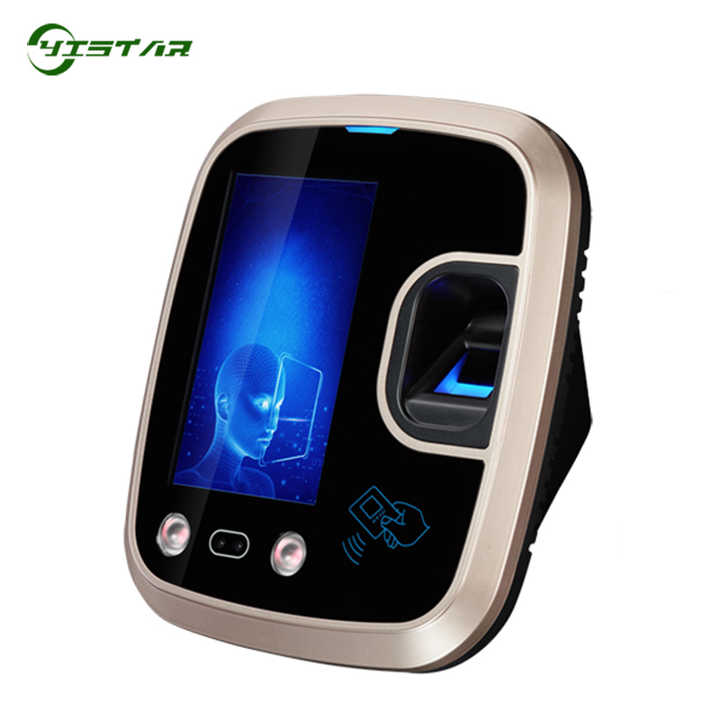 TIMMY 4.3 Inch Touch Screen RFID Card Biometric Fingerprint Face ...