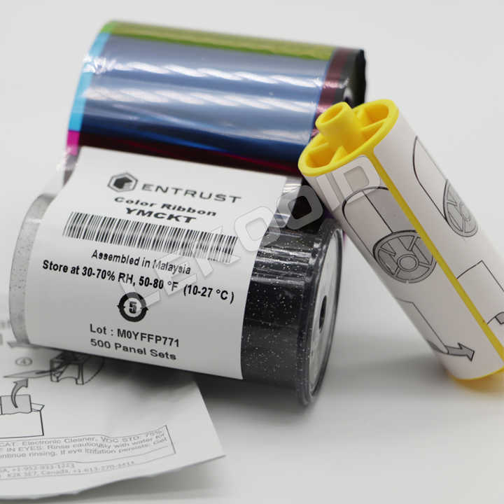 Entrust Sigma DS Series Card Printer Color Ribbon Kit YMCKT