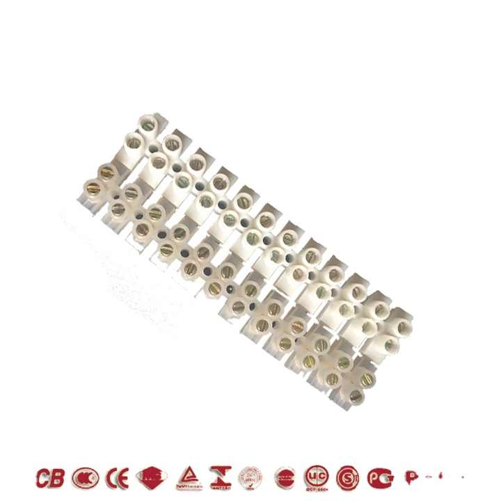 3A Thailand Plastic Terminal block PE PP PA white transparent black for ...