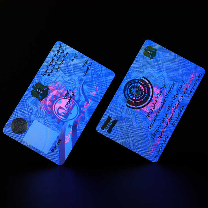 High Quality Anti-Counterfeit Printing RFID Hologram Business Card with ...
