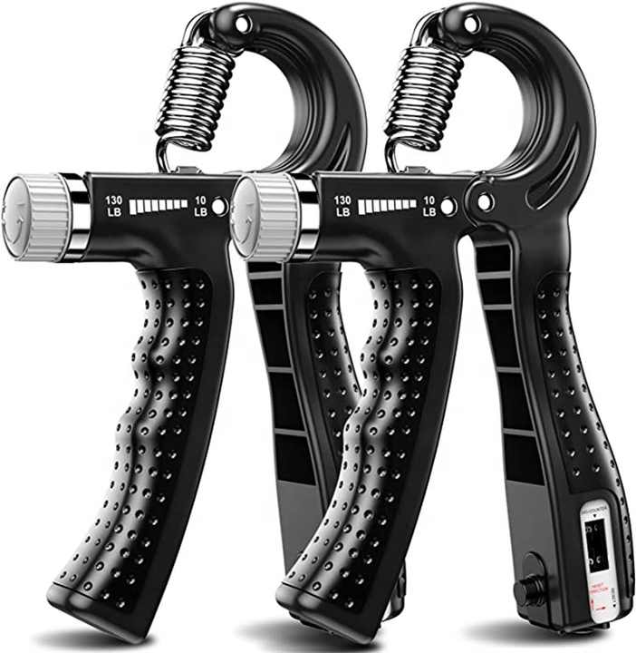 Adjustable Portable Forearm Hand Gripper with Smart Counting & Muscle ...
