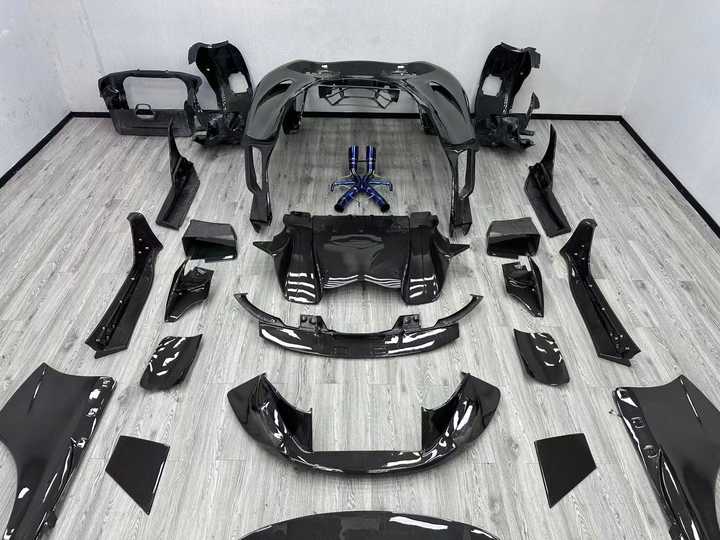For McLaren P1 Upgrade GTR Body Kit Dry Carbon Fiber Racing Body Kit ...