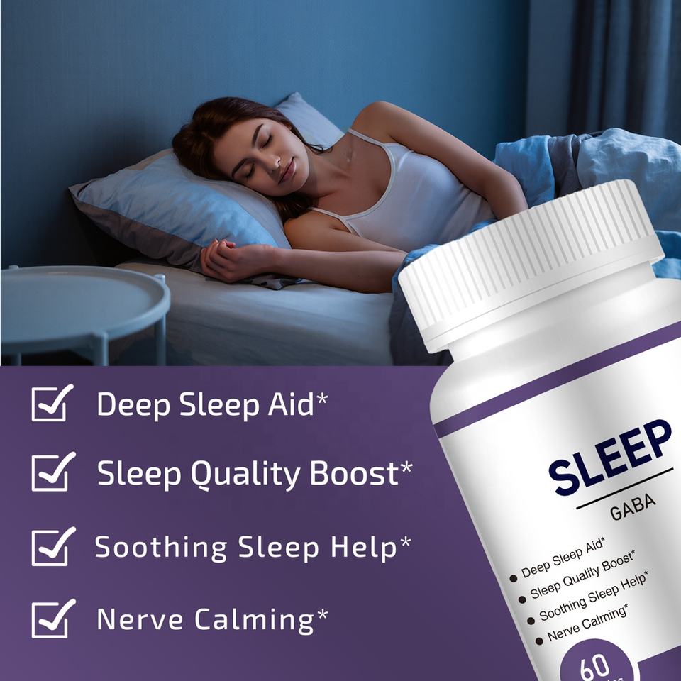 Capsule Healthcare Supplement Melatonin Promotes Relaxation and Helps ...