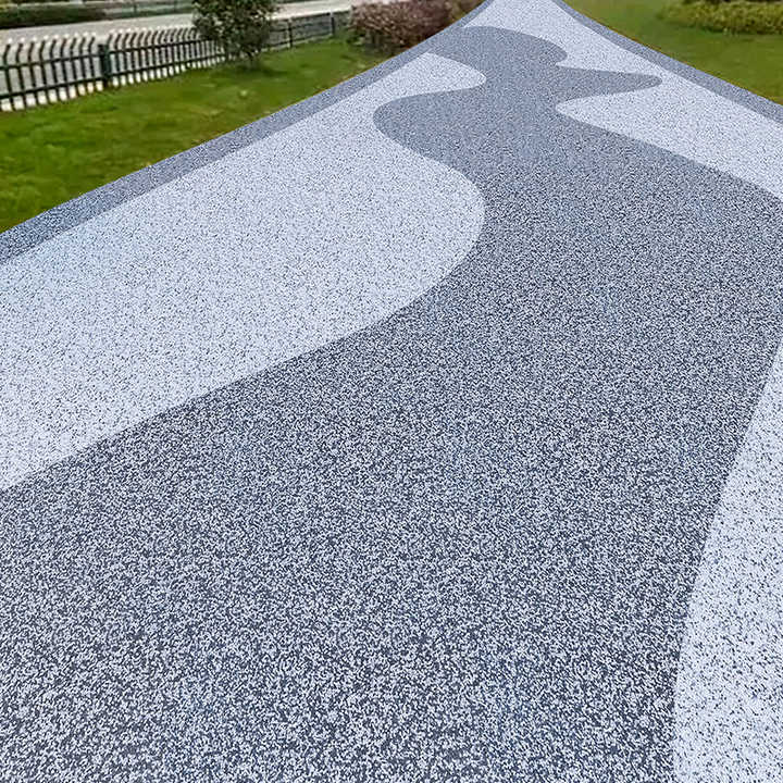 Water Based Resin Washed Stone Gravel lane Batch Scraping Coating ...