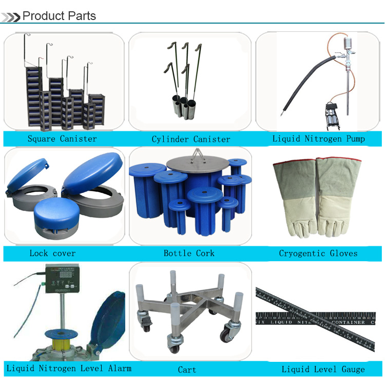 Low-temperature Component Transport LN2 Tank Shockproof Cryogenic ...