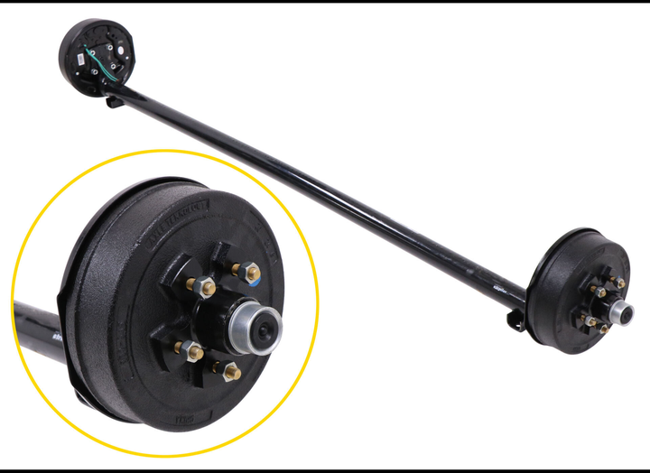 Factory Direct Lightweight High-Quality Customized Axle with Brakes ...