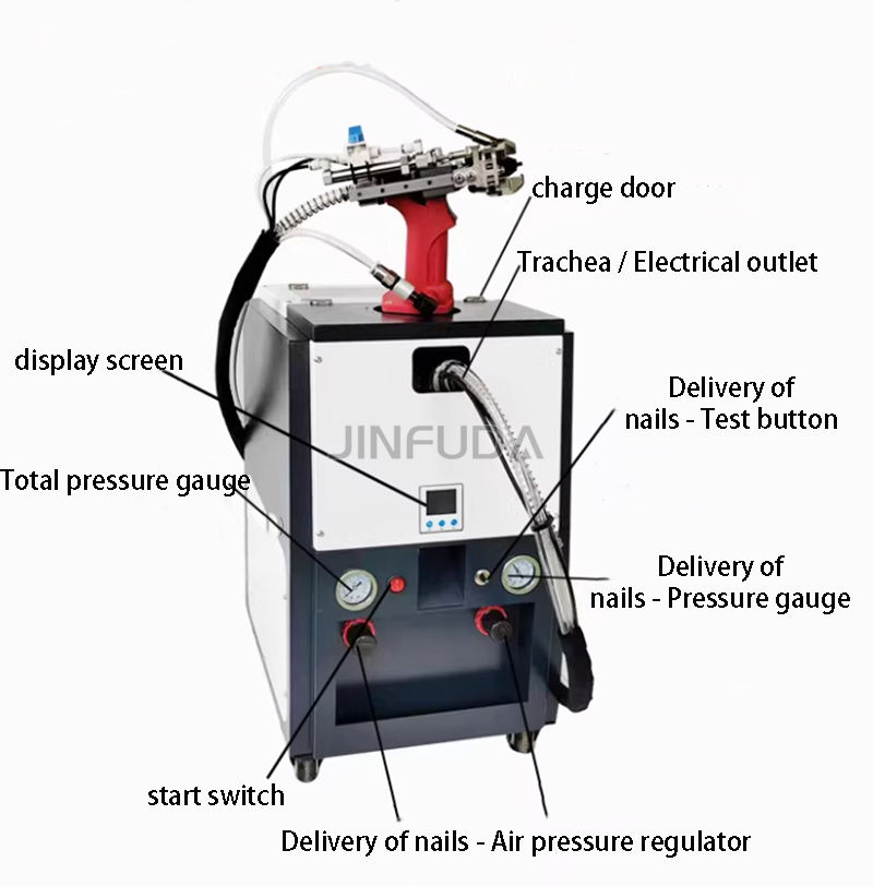 Automatic Pneumatic Rivet Inserter with Auto Feed and Eject for FPC FFC ...