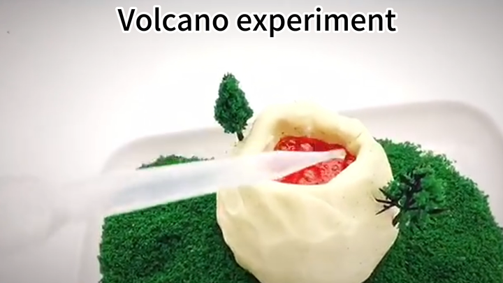 DIY Volcano Eruption - Educational Science Experiment Toy