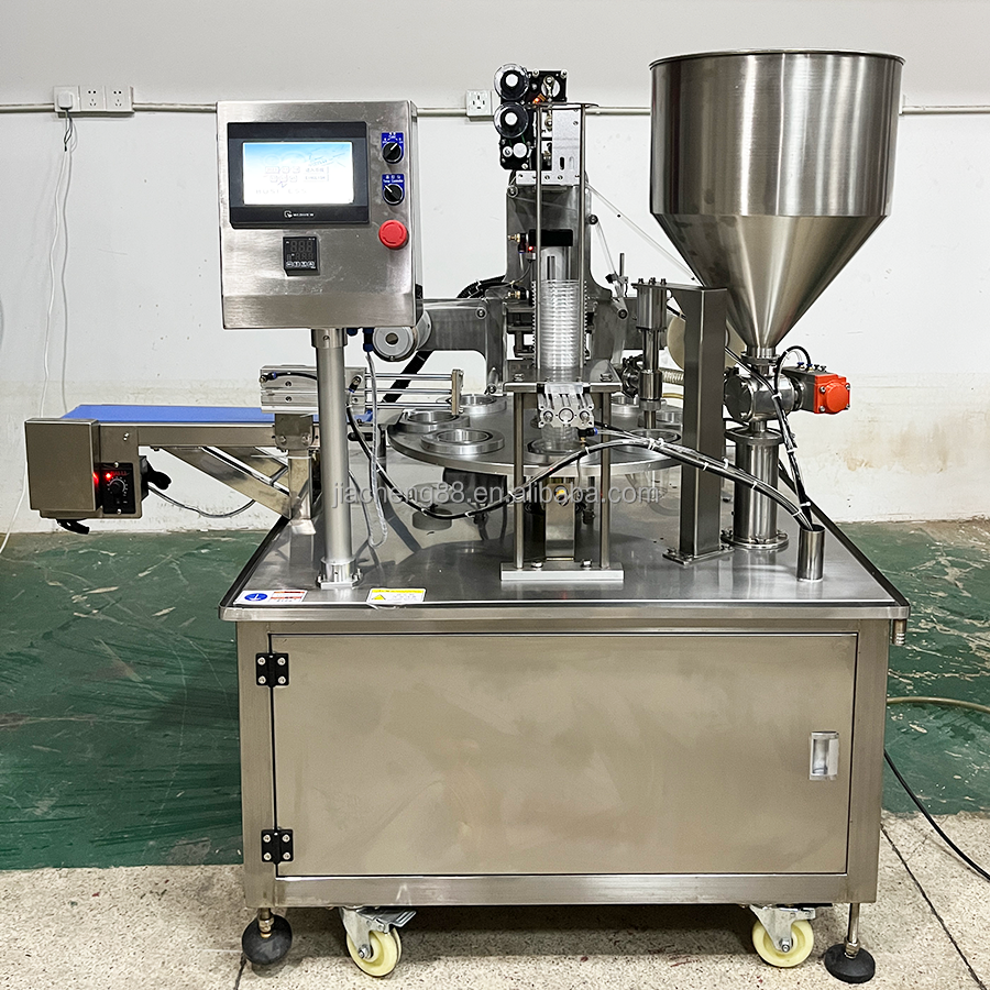 HOT Seal Perfume Filling and Sealing Machine with Roll Film and Coding ...