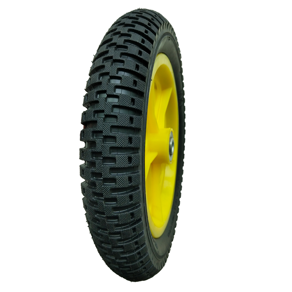 12-Inch Wheelchair Inflatable Wheel Bicycle Wheel for Material Handling ...