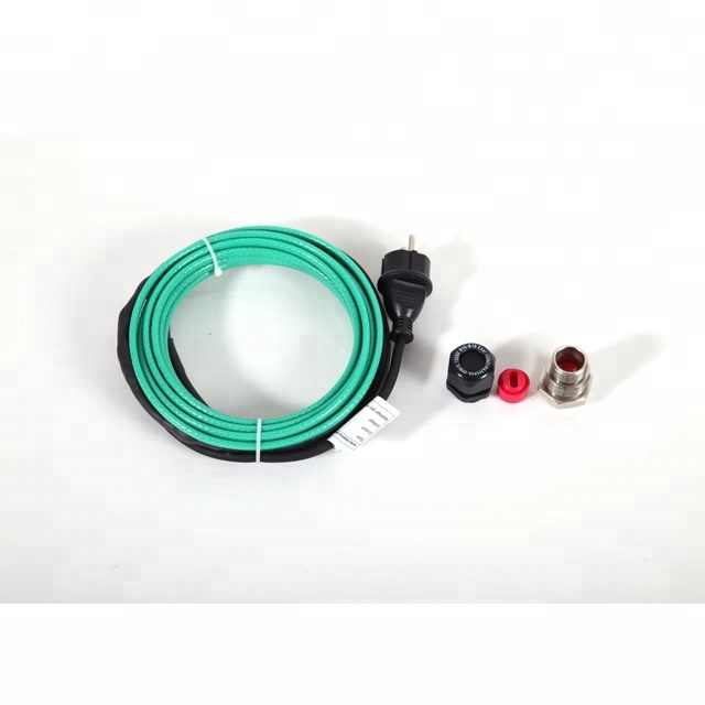pipe defrost self regulating heating cable with plug| Alibaba.com
