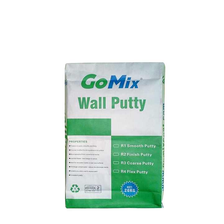 Waterproof Skimcoat Exterior Wall Plaster - Gomix Paint Putty Powder