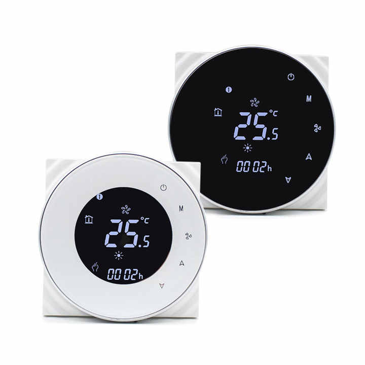RS485 Modbus Nest Round Shape Room AC Temperature Controller