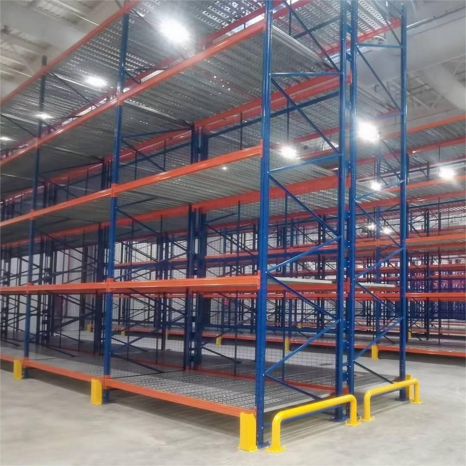 Heavy-Duty Cold Room Steel Pallet Racking System Cargo & Storage ...