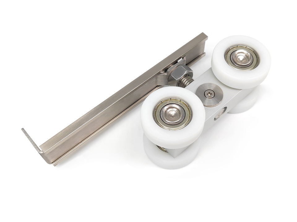 Sliding Wooden Door Rollers Hardware Parts Floding Door Pulley Loading ...