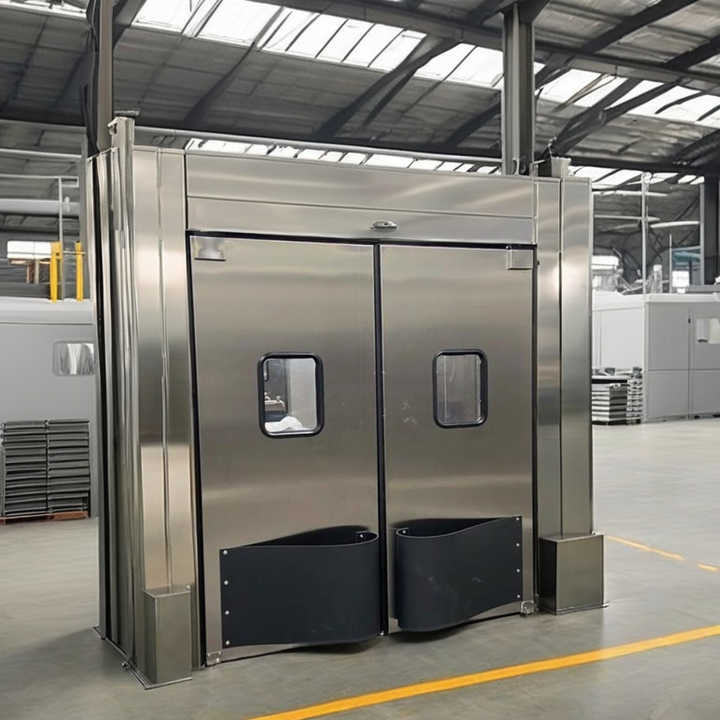 Stainless Steel Impact Plate Double Glazed Aluminium Window Swing ...