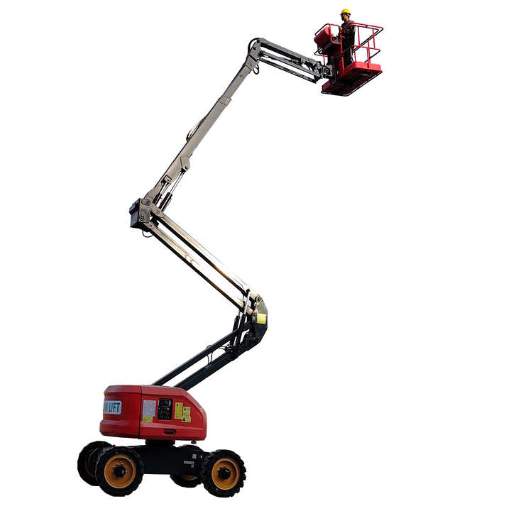 High Quality Outdoor Electric/diesel Articulated Boom Aerial Work ...