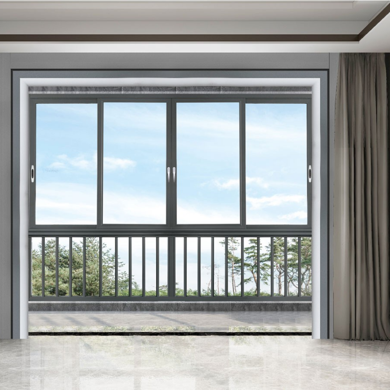 Modern Aluminum/Aluminium Sliding Windows for Balcony with Acrylic ...