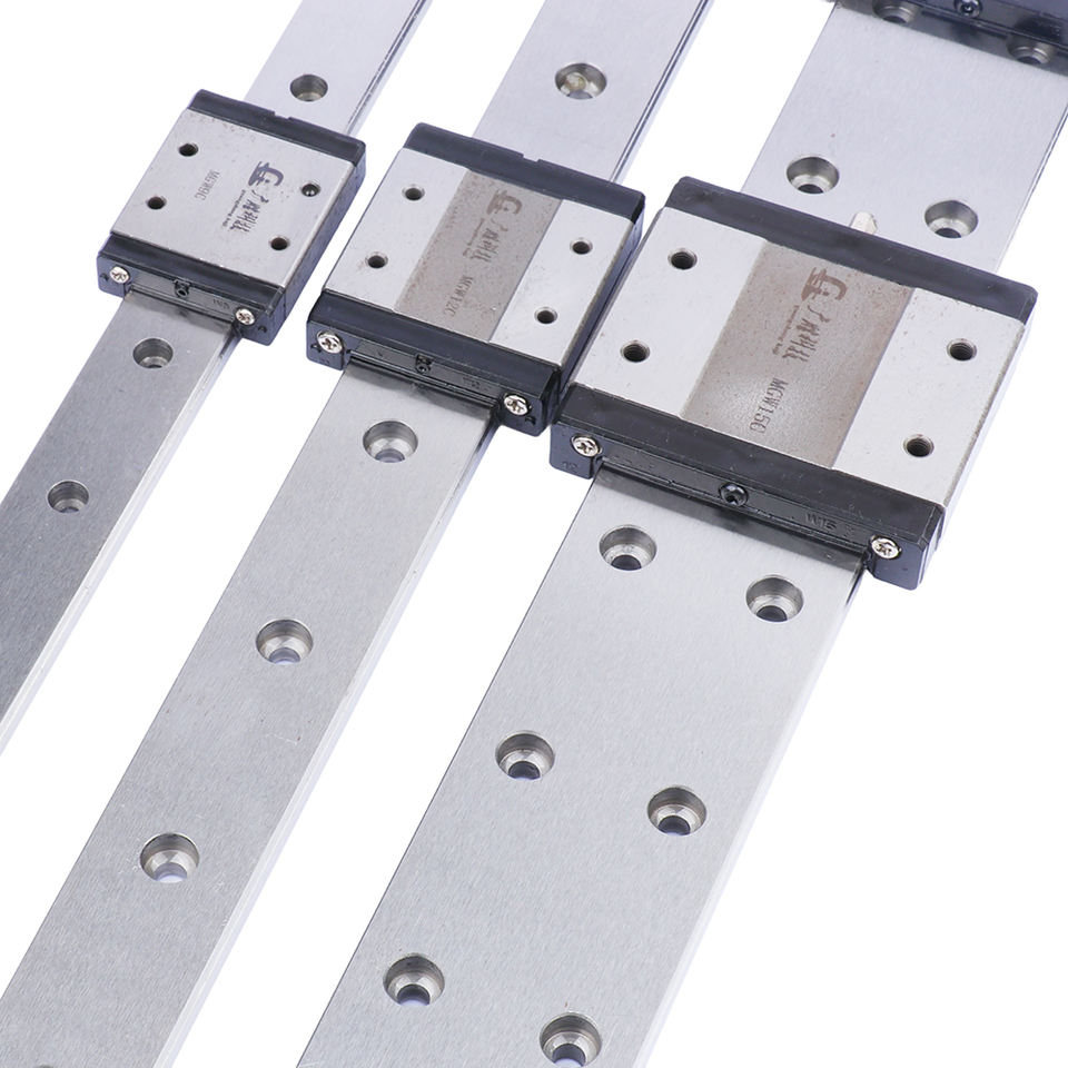 HGL 35HA High-Precision Linear Guides for CNC Good Rigidity Various Stroke Lengths Steel ...